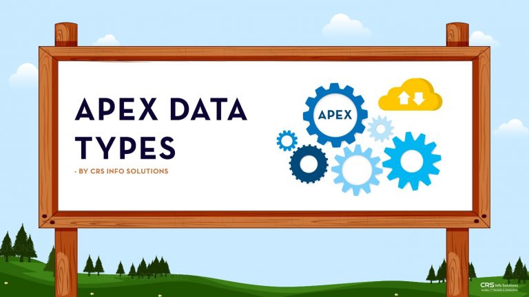 Full List of Data Types In Salesforce Apex - CRS Info Solutions