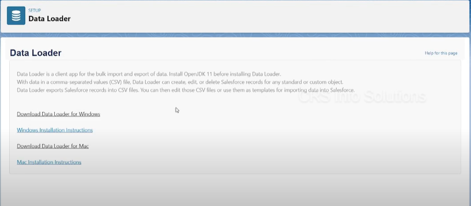 Data Management - Salesforce
