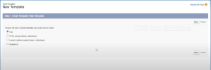 Salesforce Classic Email Templates