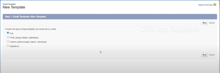 Salesforce Classic Email Templates