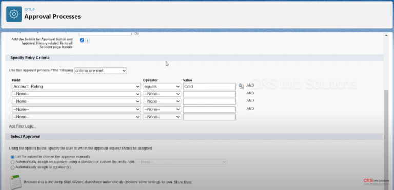 Approval Process in Salesforce