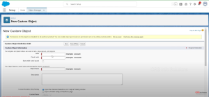 Objects and Tabs in Salesforce