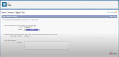 Objects and Tabs in Salesforce