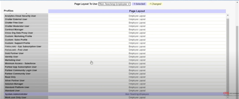 Custom Page Layouts - Salesforce