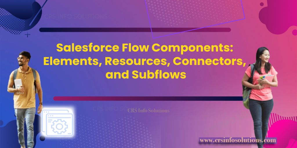 Salesforce Flow Components: Elements, Resources, Connectors, and Sub-flows