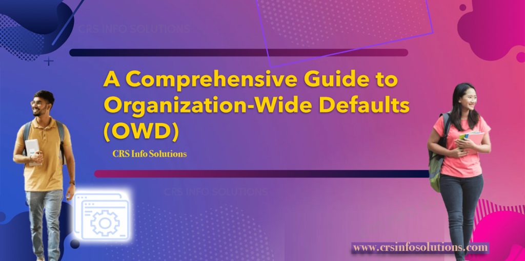 Organization-Wide Defaults (OWD) in Salesforce