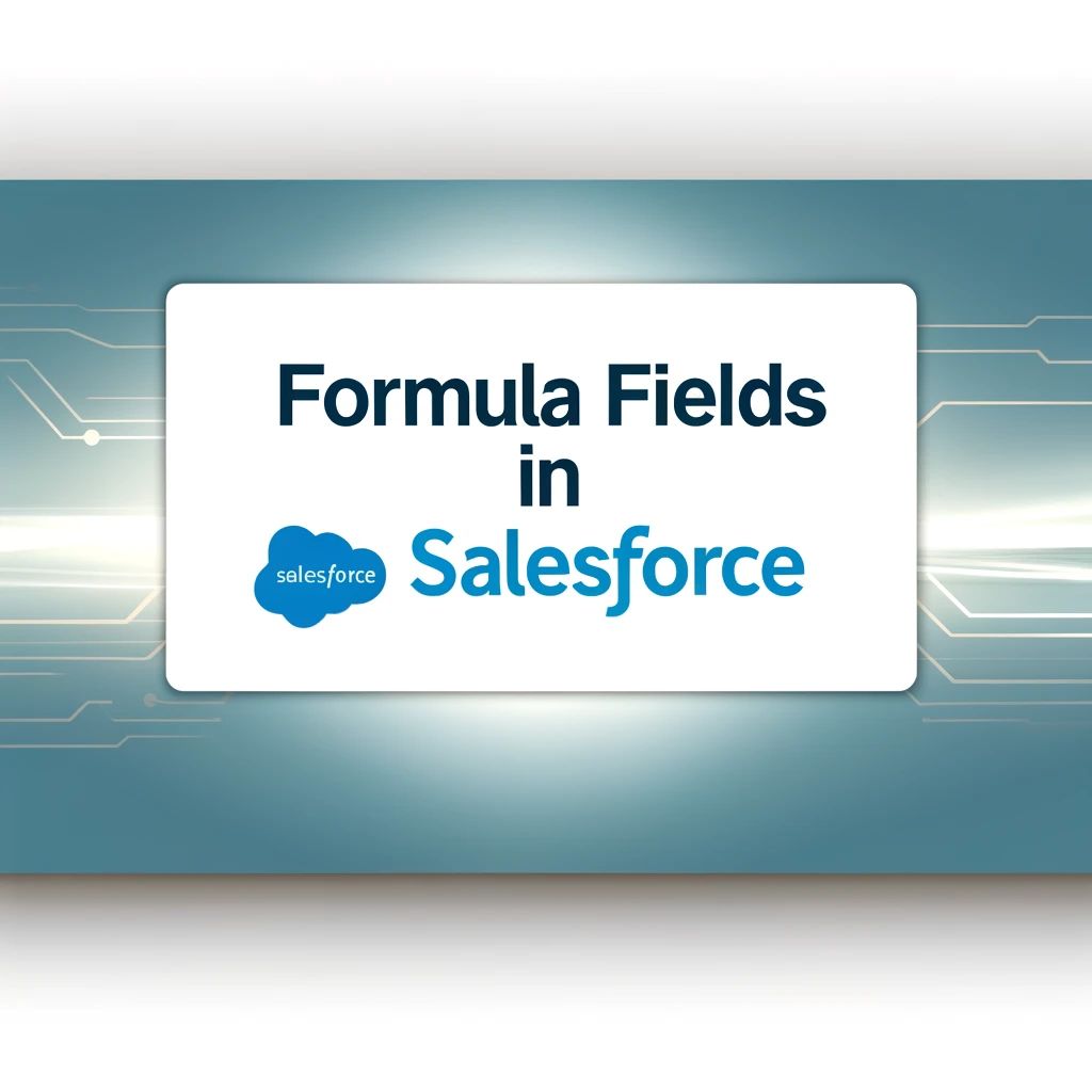 Salesforce Admin Tutorial 6 Formula Fields Crs Info Solutions