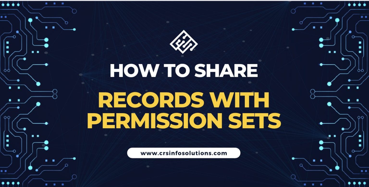 How to share records with permission sets in Salesforce?