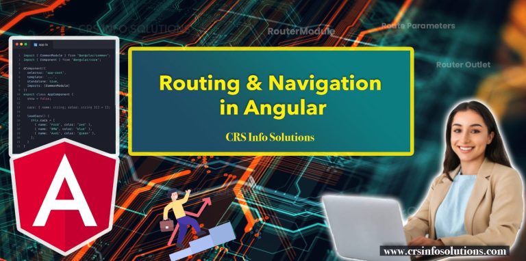 Routing and Navigation in Angular