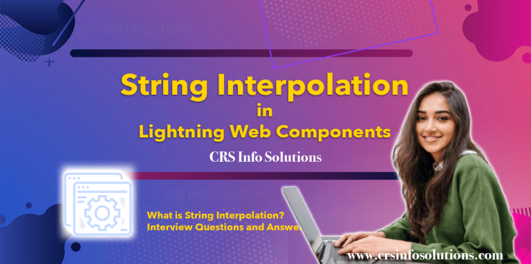 String interpolation in LWC