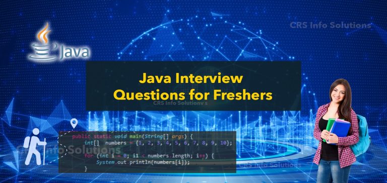 Java Interview Questions For Freshers
