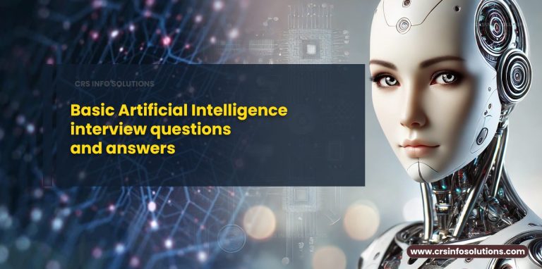Basic Artificial Intelligence interview questions and answers