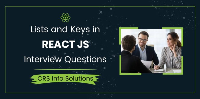 Lists and Keys in React JS Interview Questions